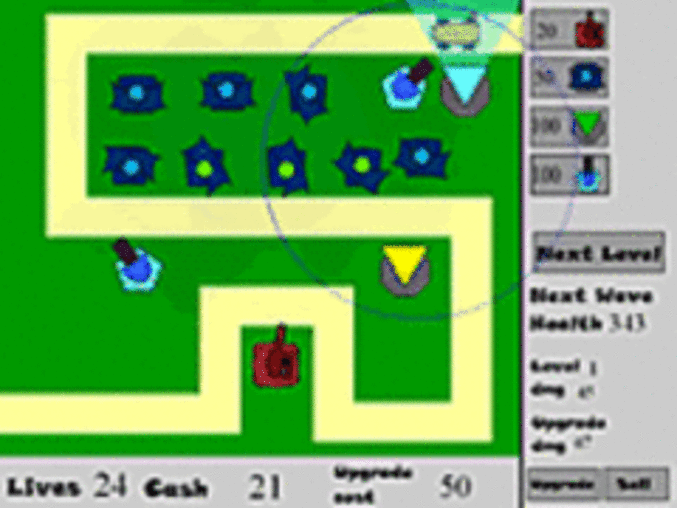 Simple Tower Defense kostenlos online spielen auf Actionspiele spielen.de