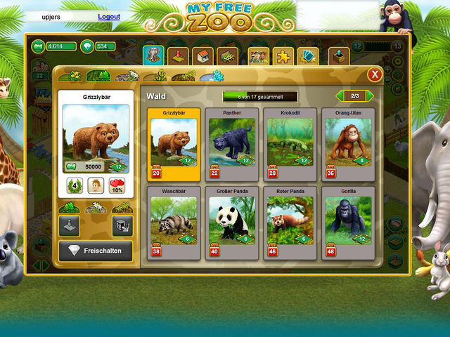 My Free Zoo kostenlos online spielen auf Simulations-Browserspiele ...