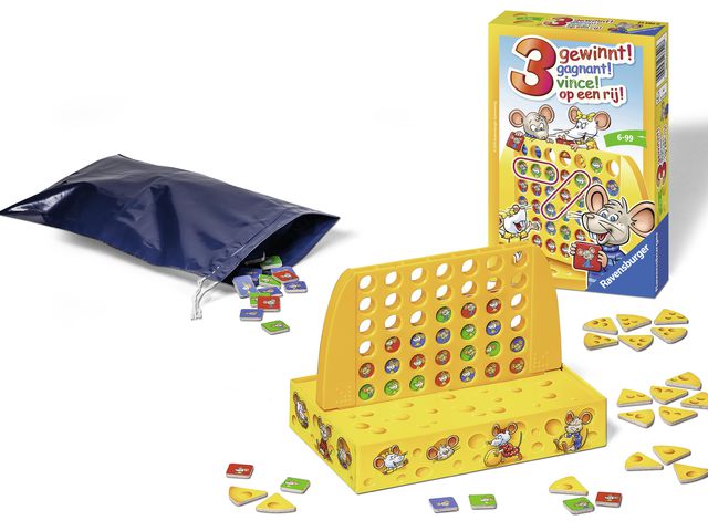 3 gewinnt!, Spiel, Anleitung und Bewertung auf Alle Brettspiele bei ...
