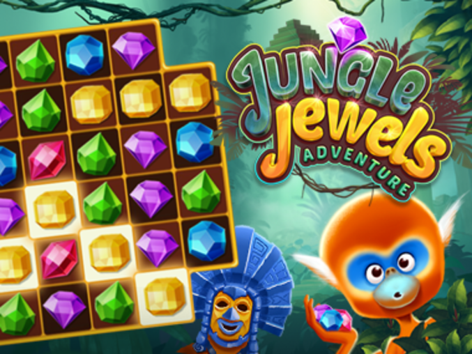 Jungle Jewels kostenlos online spielen auf Denkspiele spielen.de