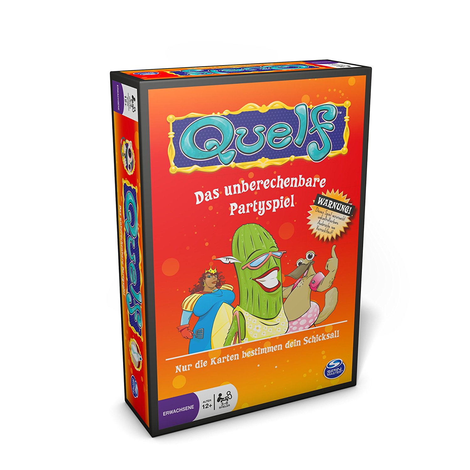 Quelf, Spiel, Anleitung und Bewertung auf Alle Brettspiele bei spielen.de