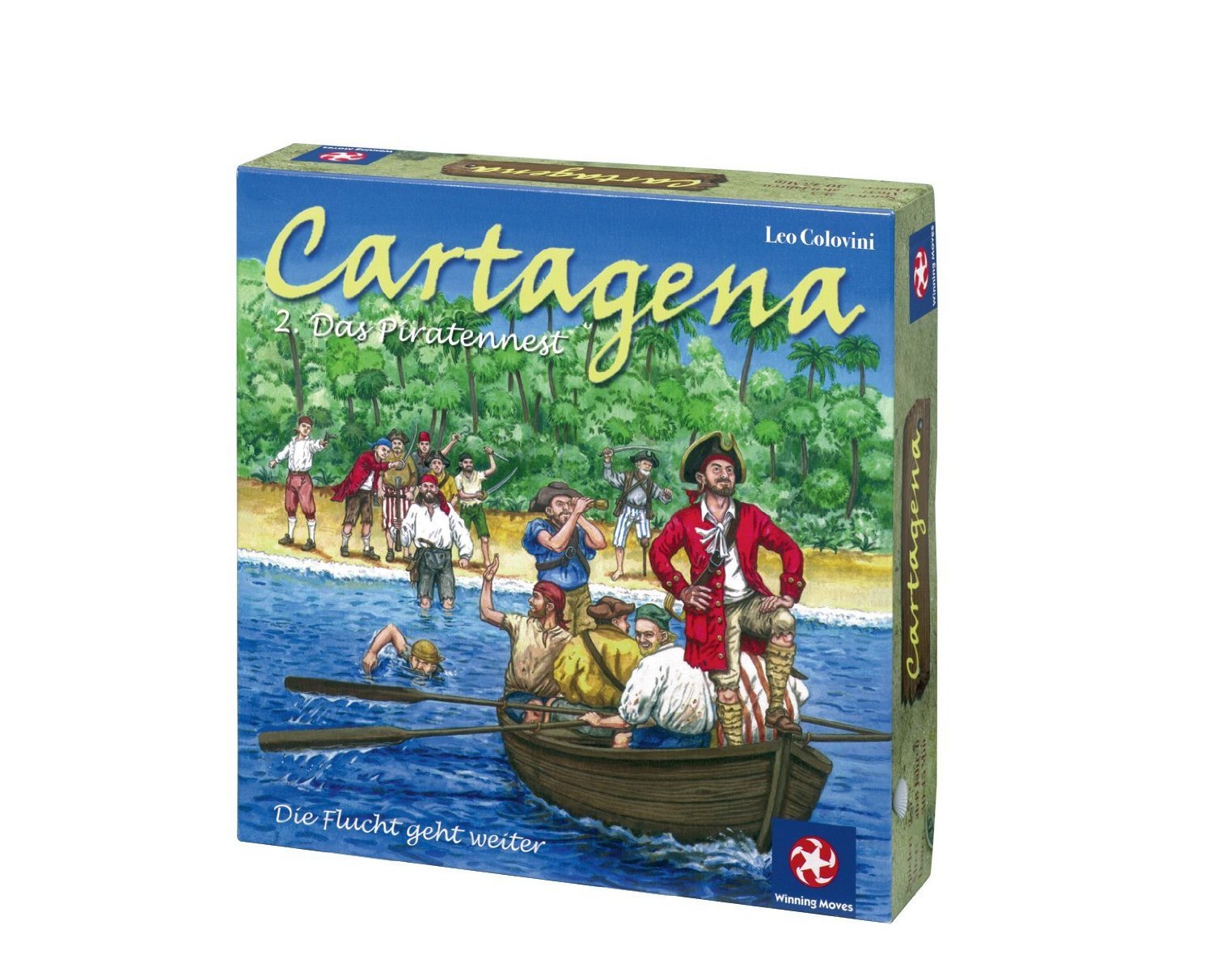 Cartagena 2: Das Piratennest, Spiel, Anleitung und Bewertung auf Alle Brettspiele bei spielen.de