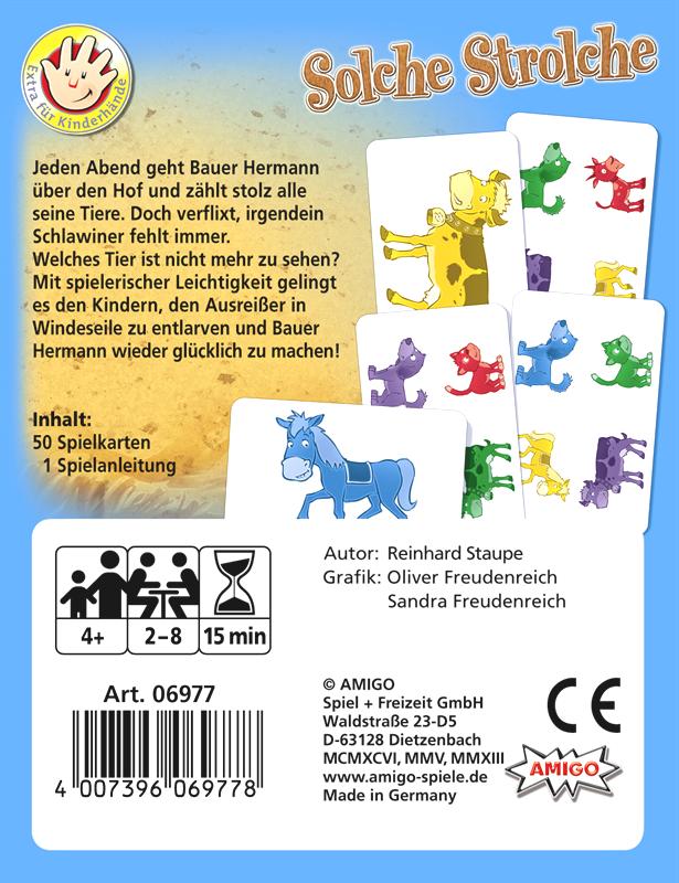 Solche Strolche, Spiel, Anleitung und Bewertung auf Alle Brettspiele ...