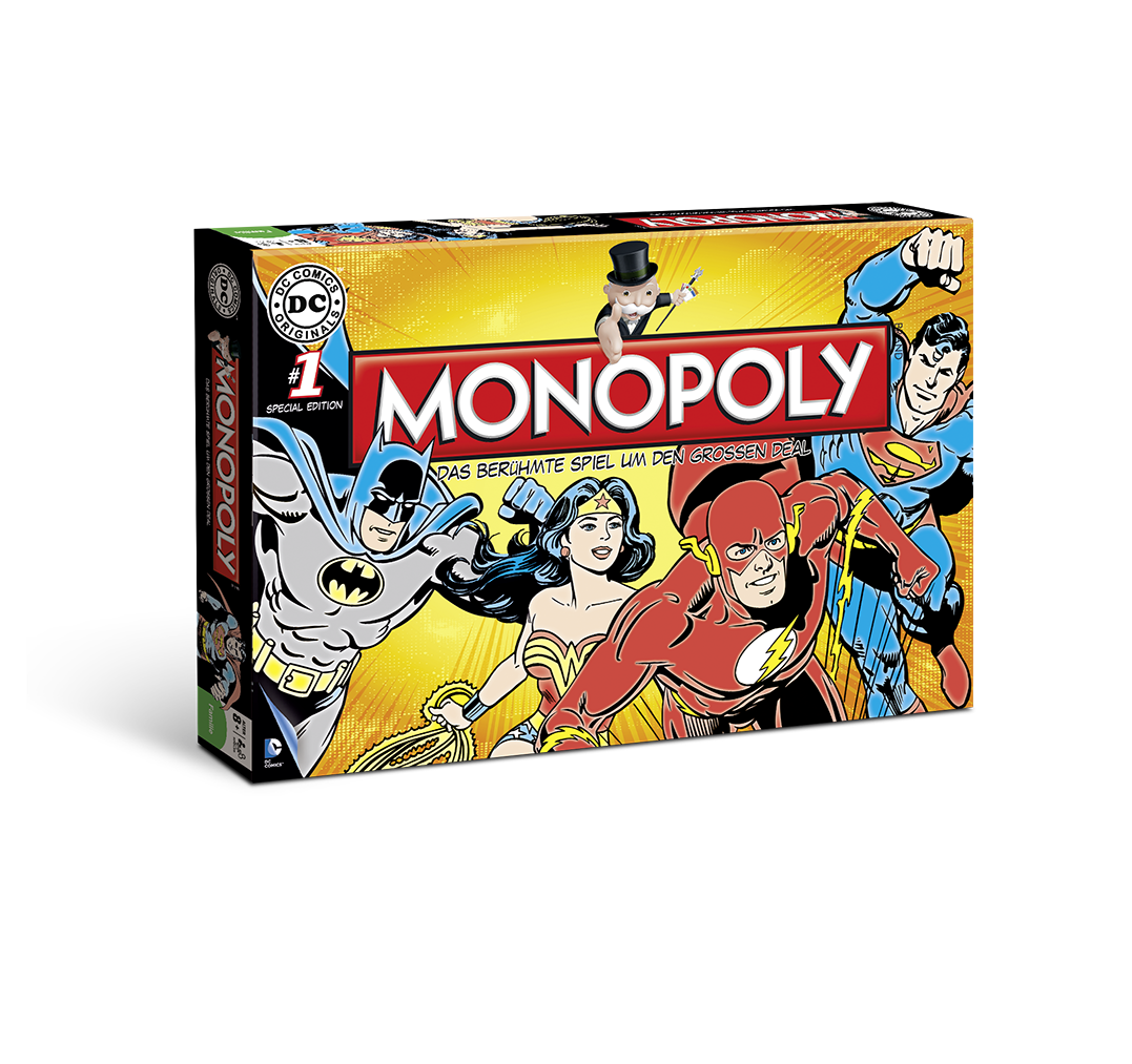 Monopoly: DC (Comic) Original, Spiel, Anleitung und Bewertung auf Alle ...