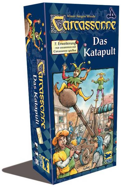 Carcassonne: 7. Erweiterung - Das Katapult, Spiel, Anleitung und ... Carcassonne: 7. Erweiterung - Das Katapult, Spiel, Anleitung und ...