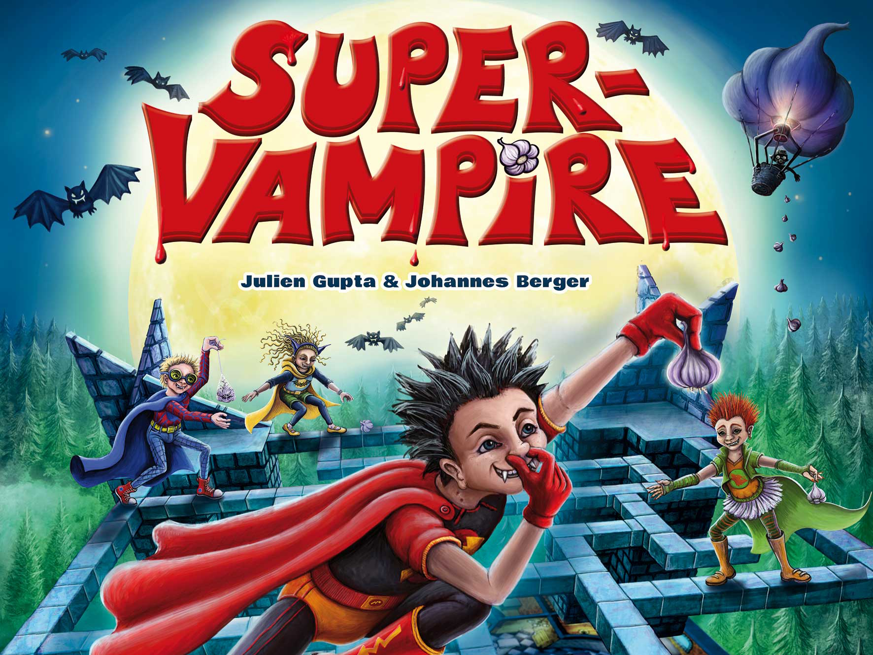 Super-Vampire, Spiel, Anleitung und Bewertung auf Alle Brettspiele bei ...