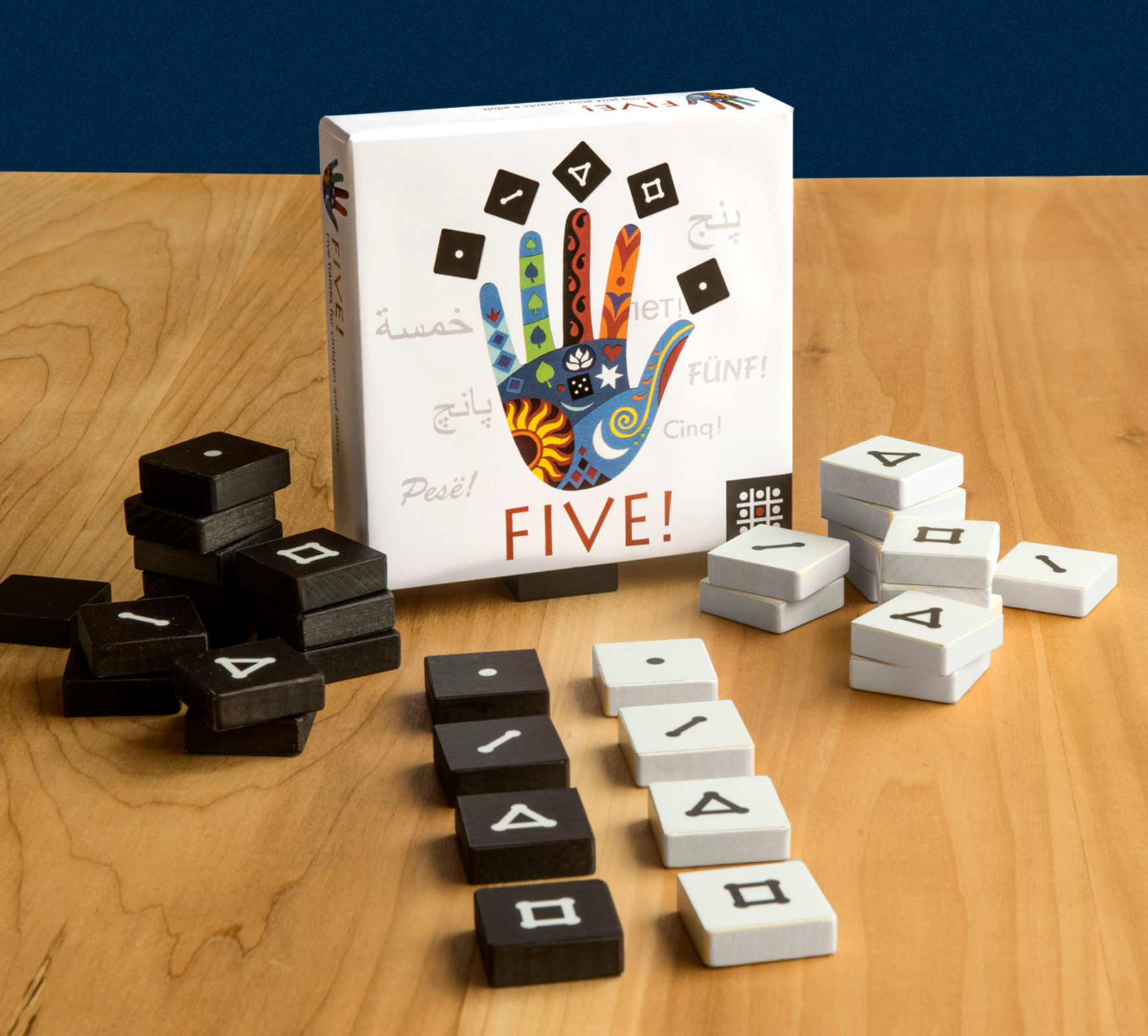 Five!, Spiel, Anleitung und Bewertung auf Alle Brettspiele bei spielen.de