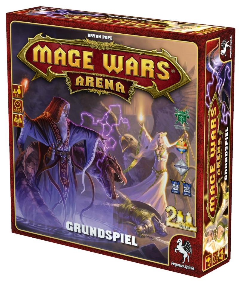Mage Wars Arena, Spiel, Anleitung und Bewertung auf Alle Brettspiele ...